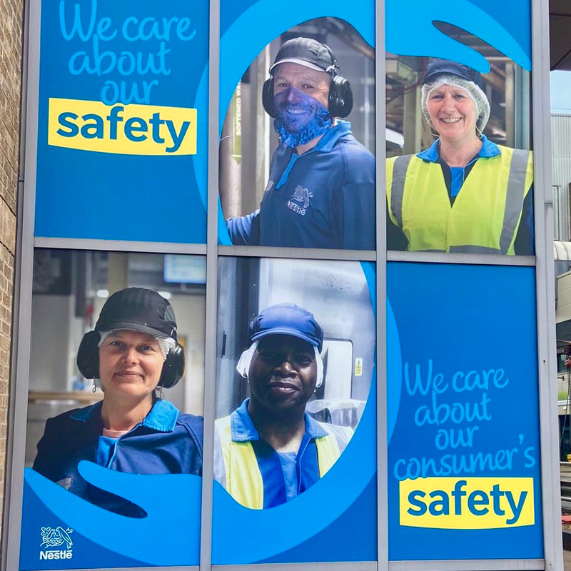 Health & Safety – Nestlé - Hardy Signs